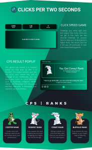 Clicks Per Two Seconds | Click Speed Challenge - Joltfly