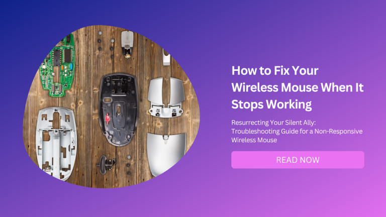 How to Fix Your Wireless Mouse When It Stops Working - Joltfly
