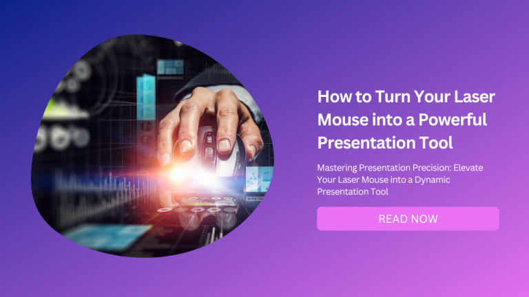 How to Turn Laser Mouse into a Powerful Presentation Tool - Joltfly