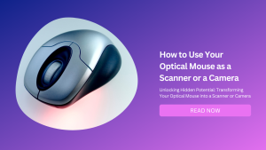 How to Use Your Optical Mouse as a Scanner or a Camera - Joltfly
