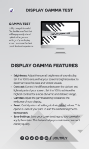 Display Gamma Test - Joltfly