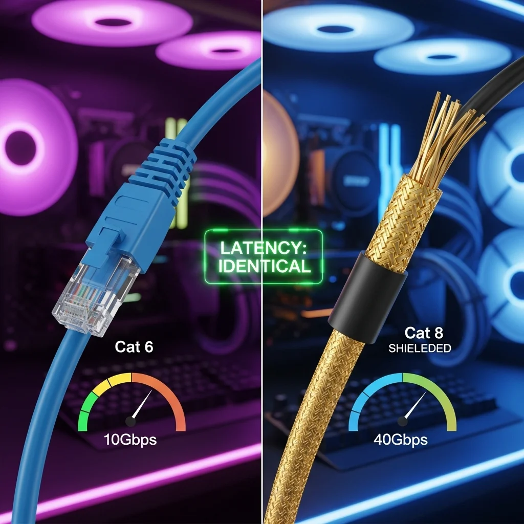 Cat 6 vs Cat 8: Which Ethernet Wins for Gaming Latency? - Joltfly